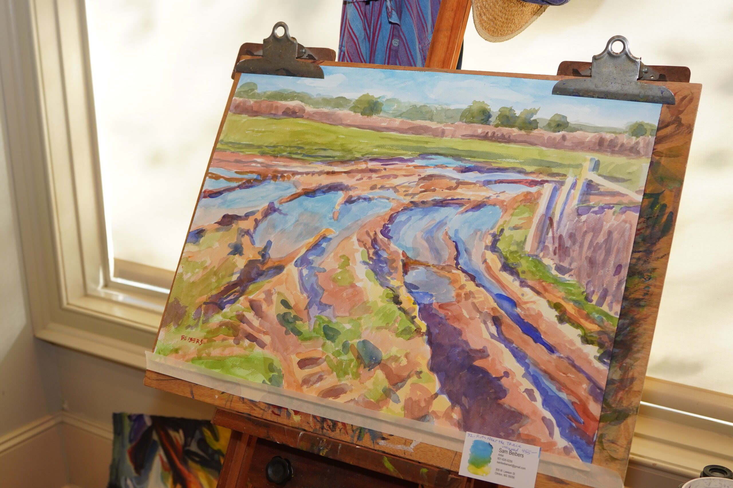 Sam Beibers Art Exhibit at Clinton Visitor Center - City of Clinton